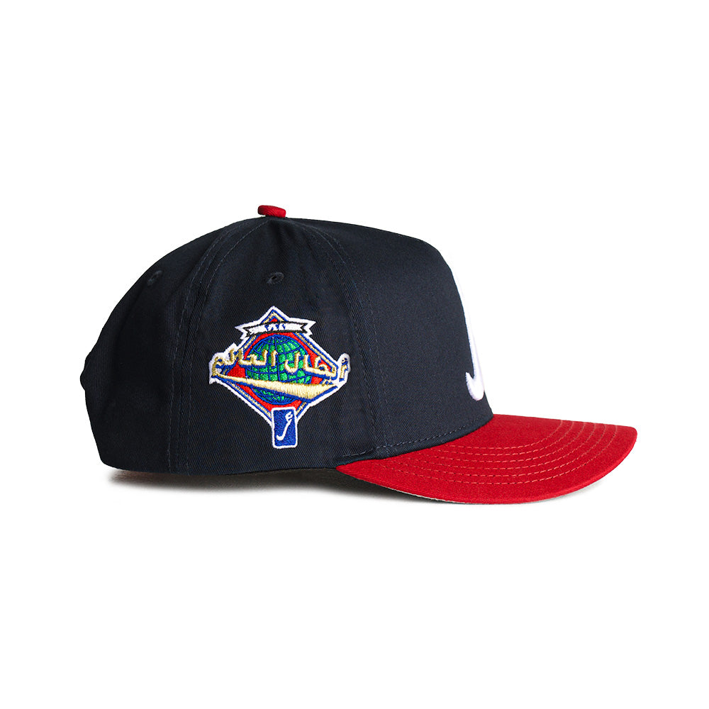 Atlanta ( أ ) “World Champions” Arabic Calligraphy Baseball Hat ...